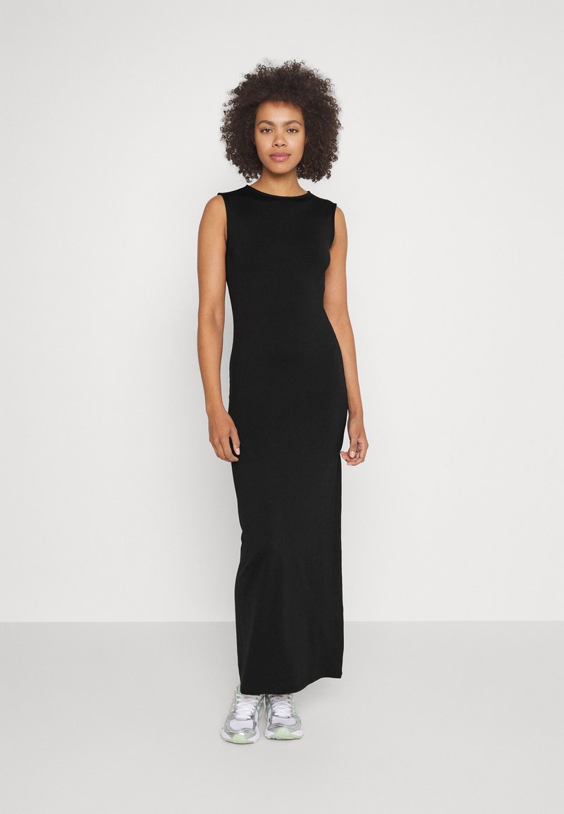 Weekday LUCY OPEN BACK DRESS - Maxikleid - black/schwarz - Zalando.ch