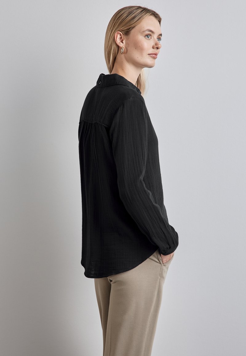 Street One Button-down blouse - schwarz/black - Zalando