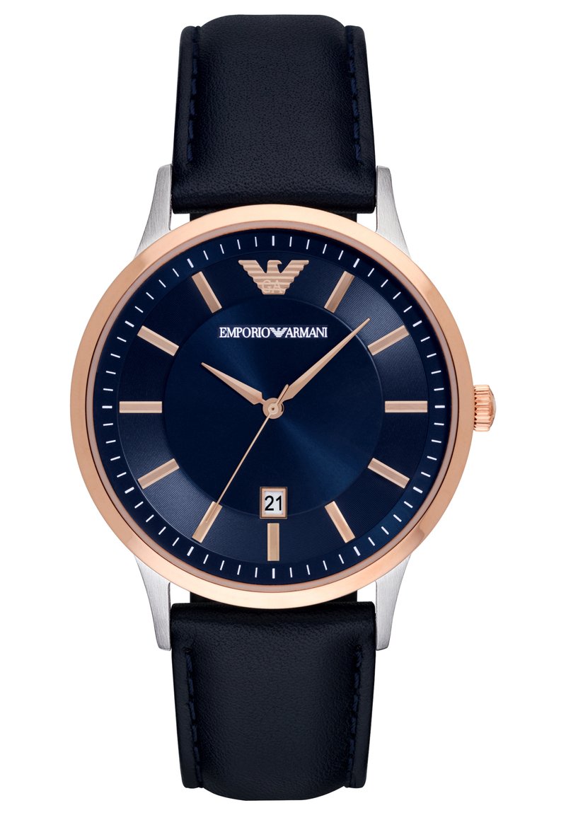 Emporio Armani Watch - blue - Zalando.co.uk
