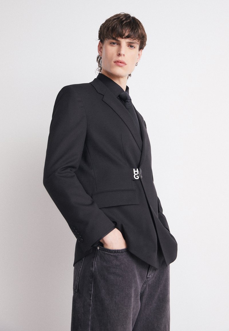 HUGO HANS - Chaqueta de traje - black/negro - Zalando.es