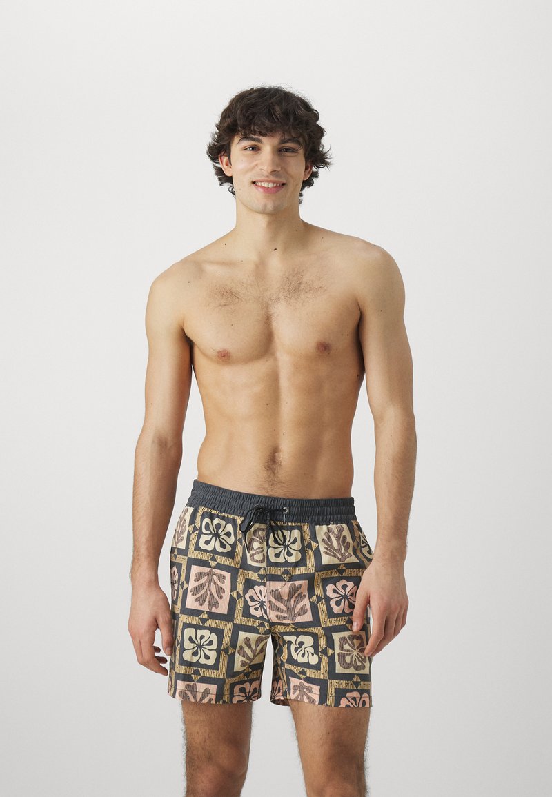 Billabong TIKI REEF LAYBACK - Bañador - sunset/negro - Zalando.es