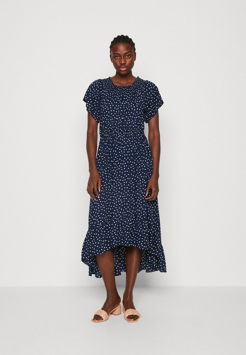 Lollys Laundry FLORA DRESS - Maxikleid - dark blue/dunkelblau - Zalando.at