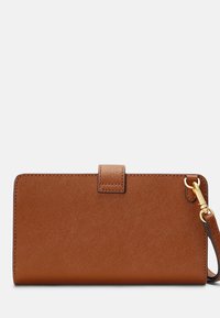 Lauren Ralph Lauren CROSSHATCH LEATHER TECH WRISTLET - Wallet - tan ...
