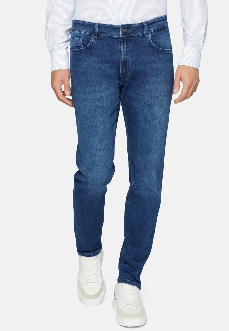 Boggi Milano 5 POCKETS - Jeans Slim Fit - indigo/blau - Zalando.de