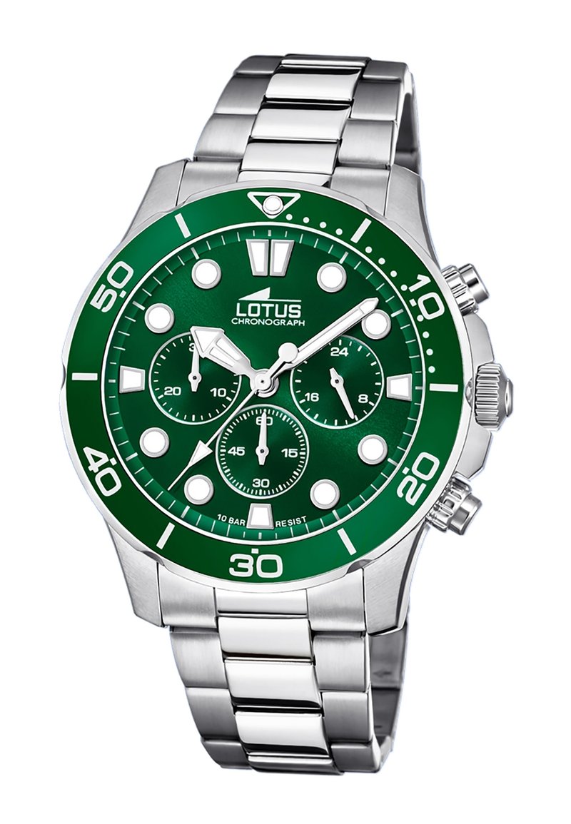 Lotus Montre à aiguilles - silber/vert - ZALANDO.FR