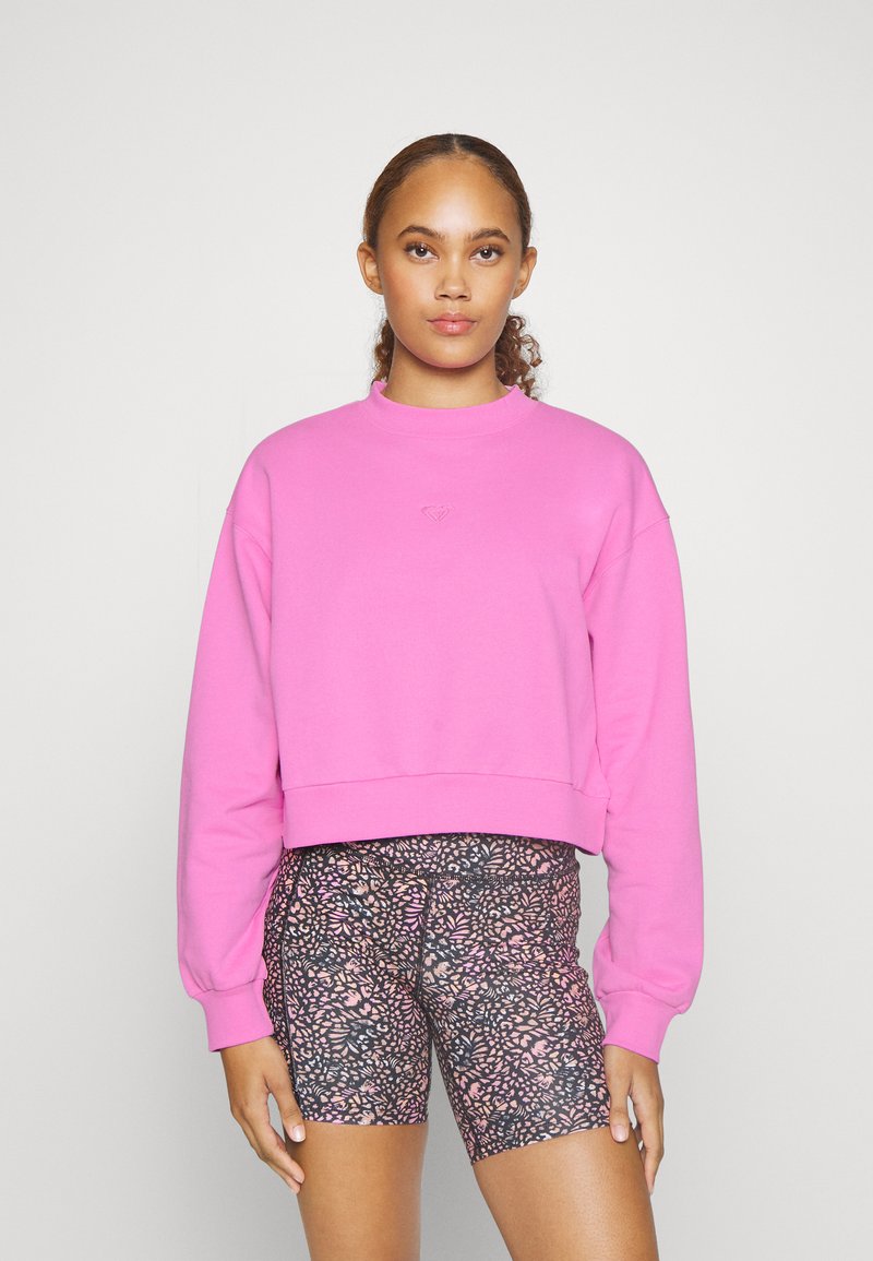 Roxy ESSENTIAL ENERGY CREW NECK - Sweatshirt - cyclamen/pink - Zalando.ch