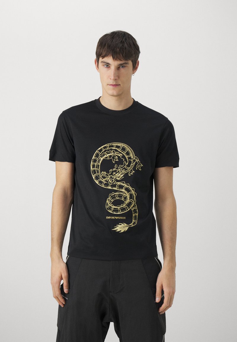 Emporio Armani T-shirt con stampa - black/nero - Zalando.it