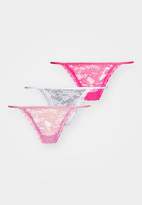 Lindex THONG JENNIE 3 PACK - String - light pink/rosa - Zalando.ch