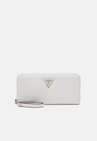 Guess LAUREL LARGE ZIP AROUND - Wallet - stone - Zalando.co.uk