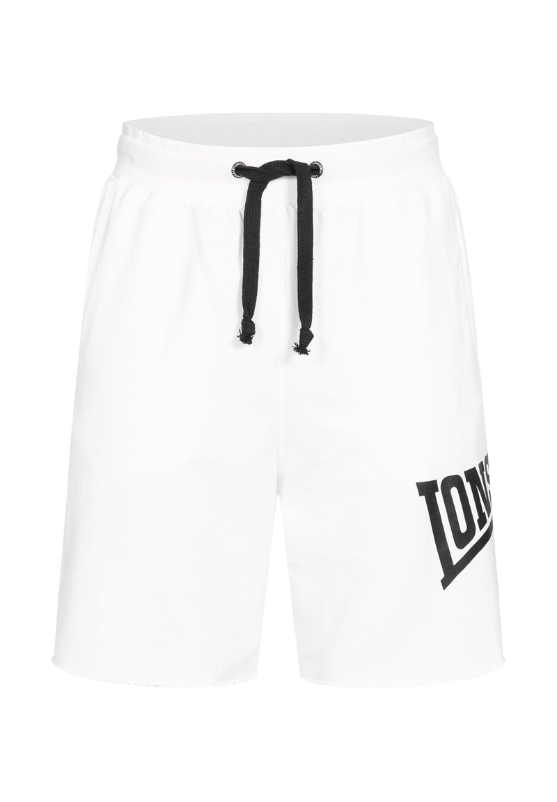 Lonsdale POLBATHIC - Trainingsbroek - white black/wit - Zalando.nl