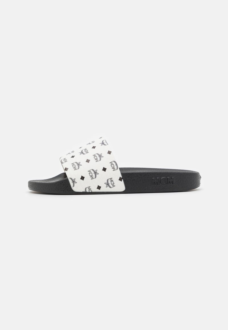 MCM COLLECTION - Pool slides - black - Zalando.ie