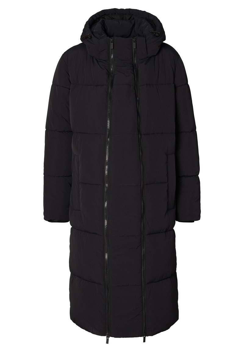 Noppies UMSTANDS TEAVU - Wintermantel - black/schwarz meliert - Zalando