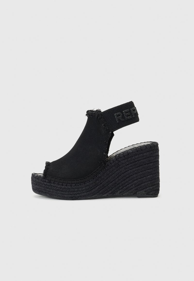 Replay JESS TYNE - Platform sandals - black - Zalando.co.uk