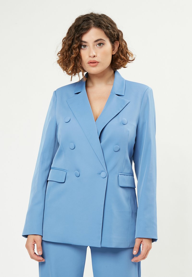 Maison Form'elle Halflange jas - blue/blauw - Zalando.nl