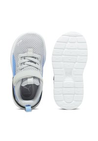 Puma ANZARUN LITE - Laufschuh Straße - ash gray regal blue white/grau ...