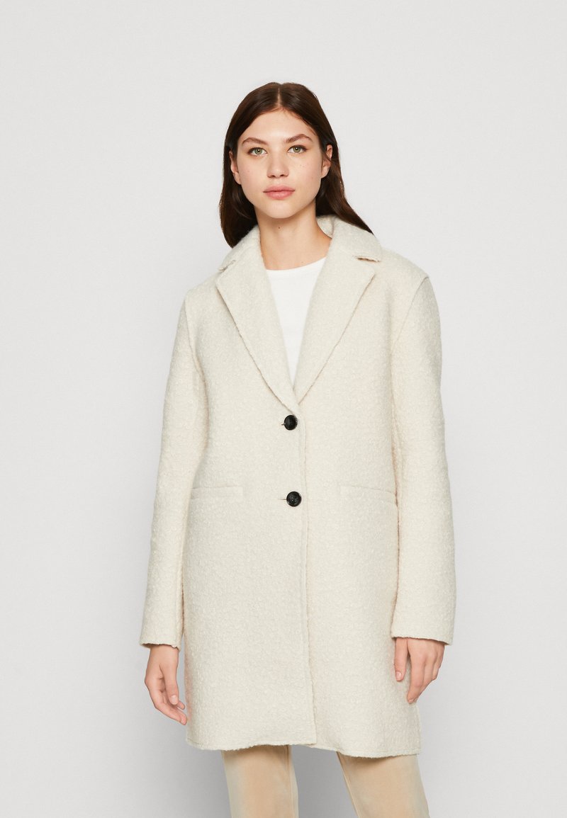 Even&Odd Short coat - off white/off-white - Zalando.ie