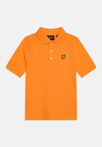 Lyle & Scott PLAIN - Piké - kinetic orange/orange - Zalando.se