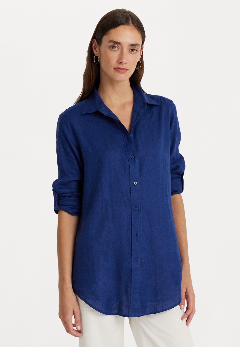 Lauren Ralph Lauren Petite KARRIE LONG SLEEVE SHIRT - Button-down ...