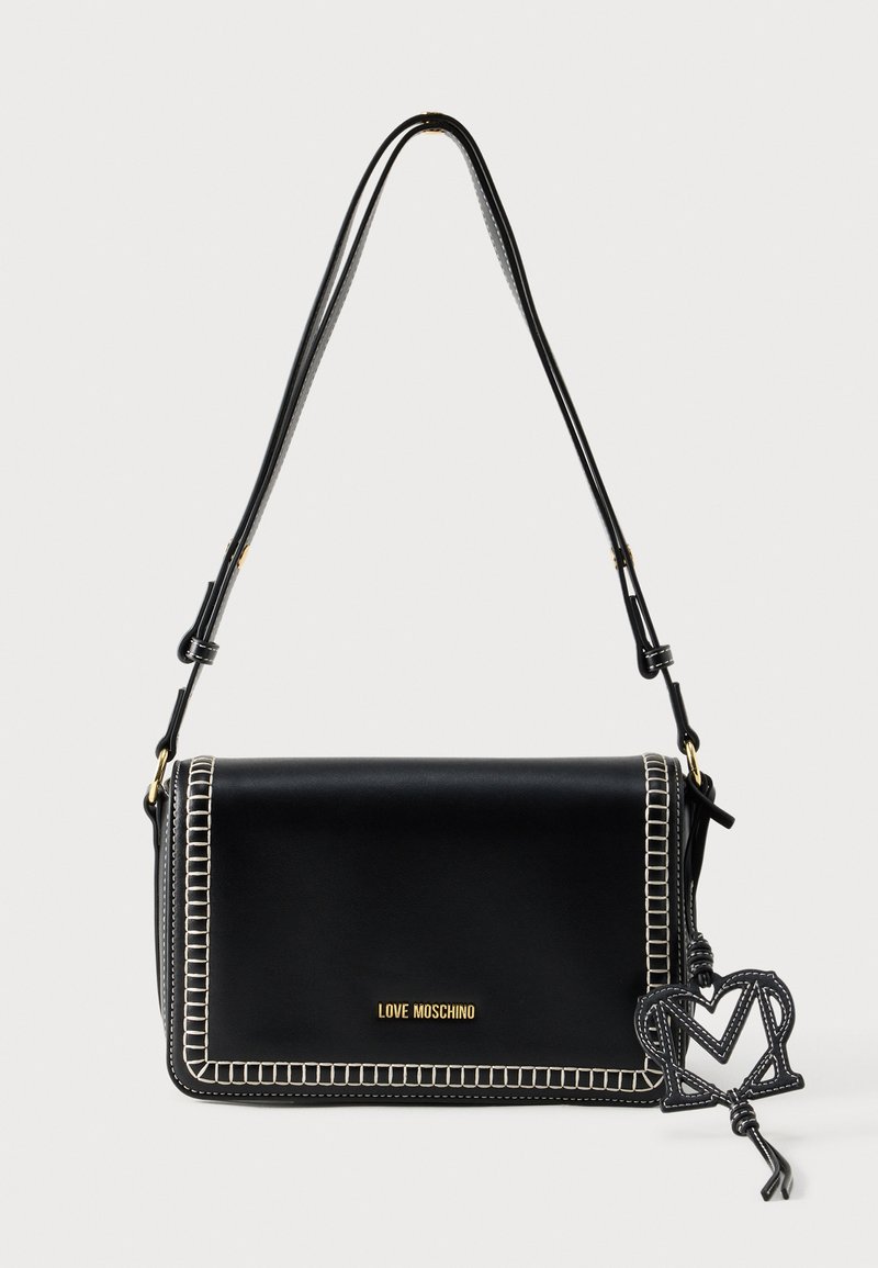 Love Moschino LADDER STITCH - Handbag - black - Zalando.co.uk
