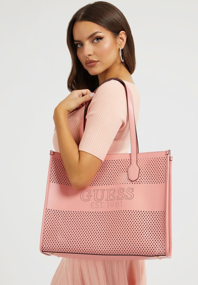 Guess KATEY PERF - Shopping bags - rose/pink - Zalando.dk
