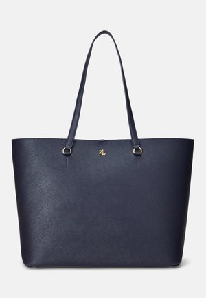 Lauren Ralph Lauren KEATON TOTE MEDIUM - Velká kabelka - refined navy/tmavě modrá - Zalando.cz