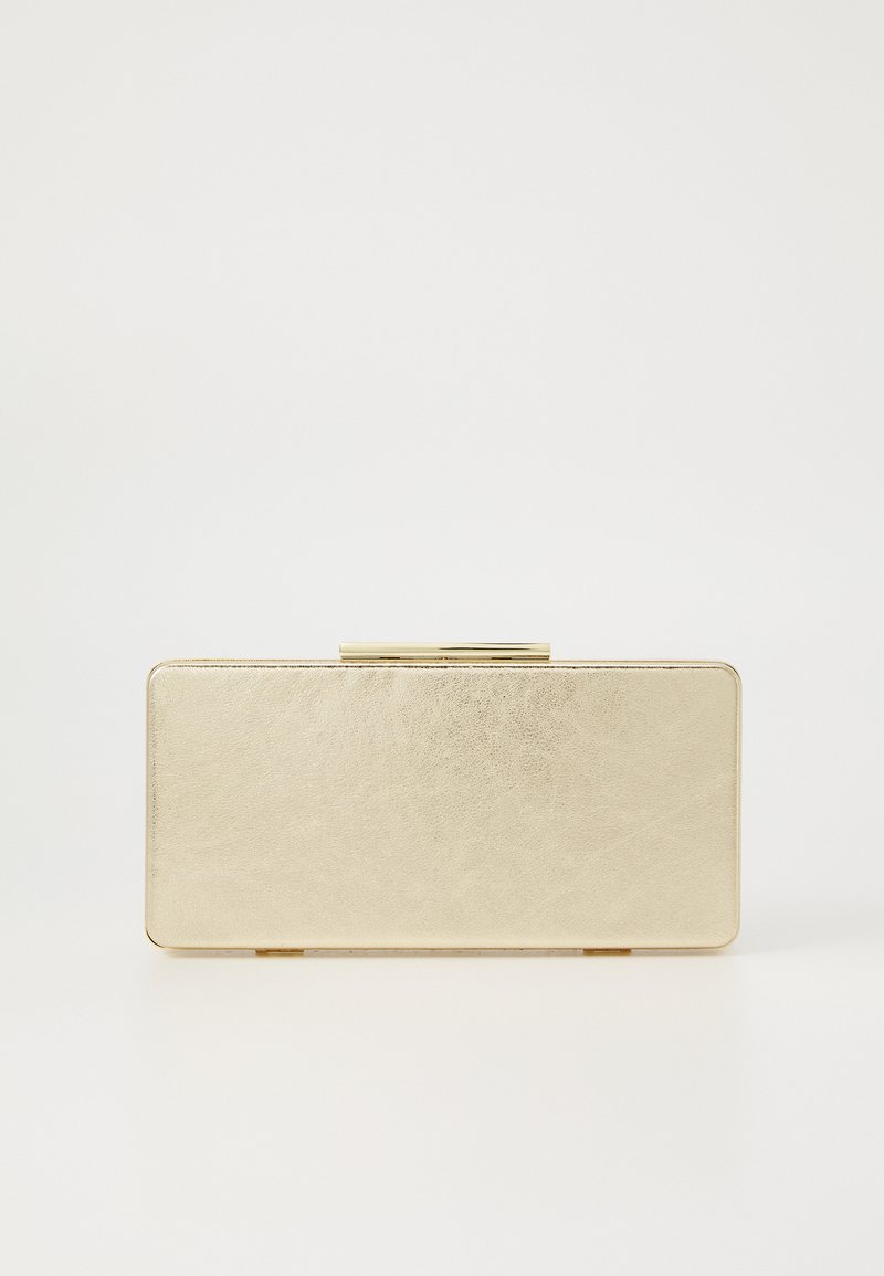 PARFOIS BOX BAG MOTOCYCLE - Clutch - gold-coloured/gullfarget - Zalando.no
