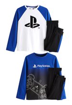 Next 2 PACK - Pyjamas - blue playstation/blå - Zalando.se