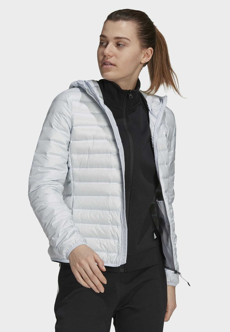 adidas Performance VARILITE - Down jacket - blue - Zalando.co.uk