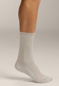 OYSHO 5 PAIRS CLASSIC - Socks - beige - Zalando
