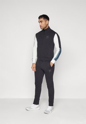 Champion NEW YORK YANKEES TRACKSUIT - Trainingsanzug - grey/dark blue ...