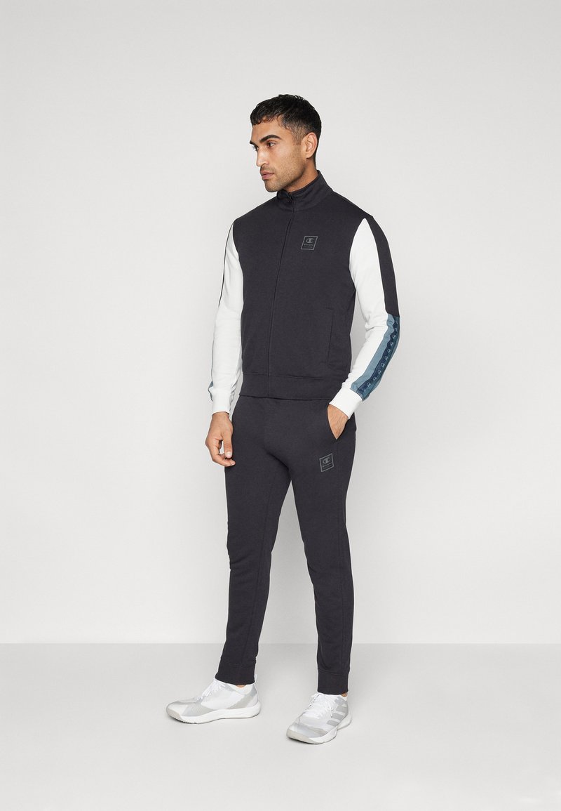 Champion SET - Tracksuit - black - Zalando.co.uk