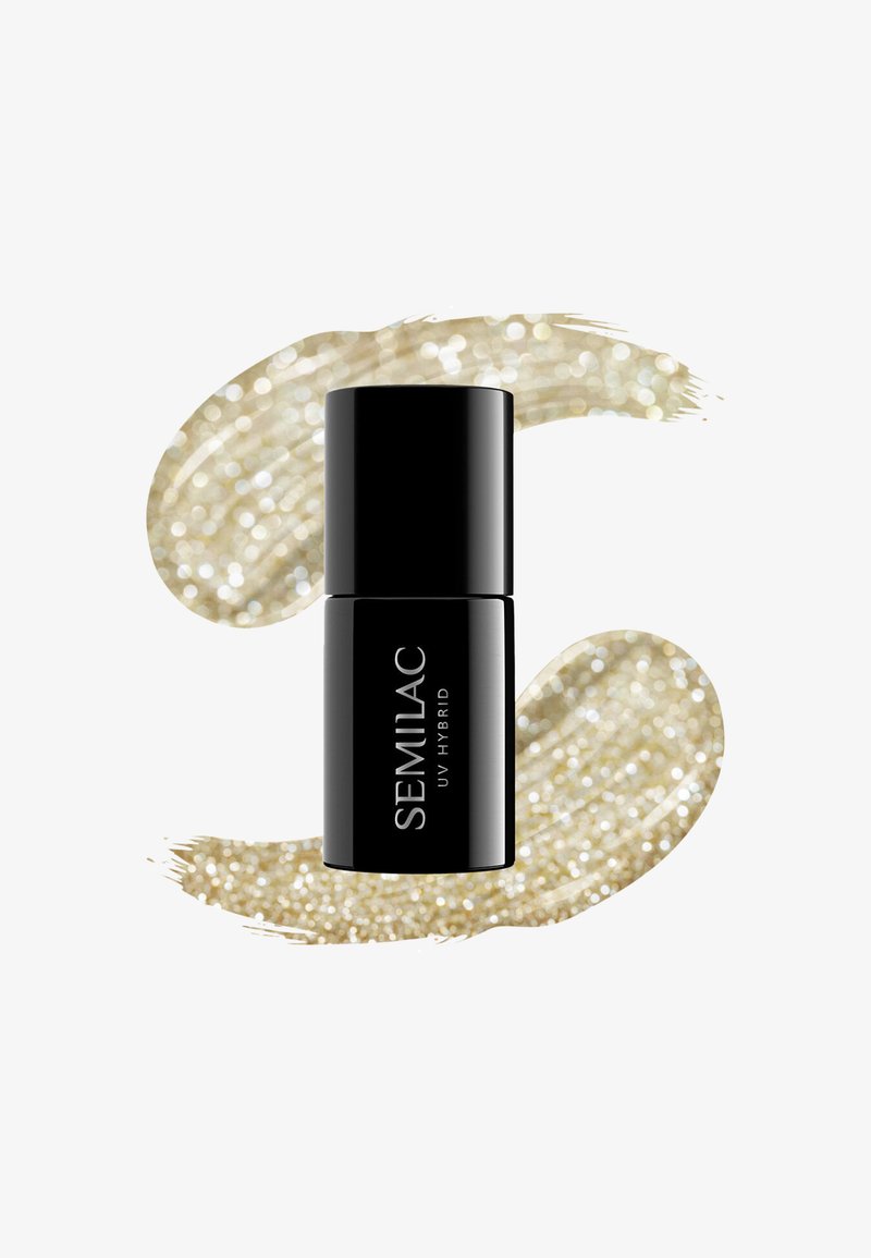 SEMILAC SEMILAC UV GEL POLISH - Nagellak - light gold/goudkleurig ...