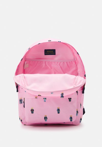 Polo Ralph Lauren BEAR BACKPACK UNSEX - Rucksack - carmel pink/pink ...