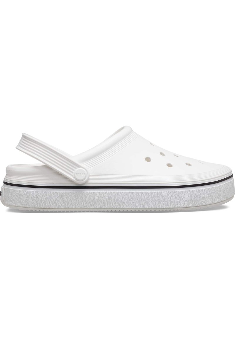 Crocs OFF COURT - Mules - white/écru - ZALANDO.FR