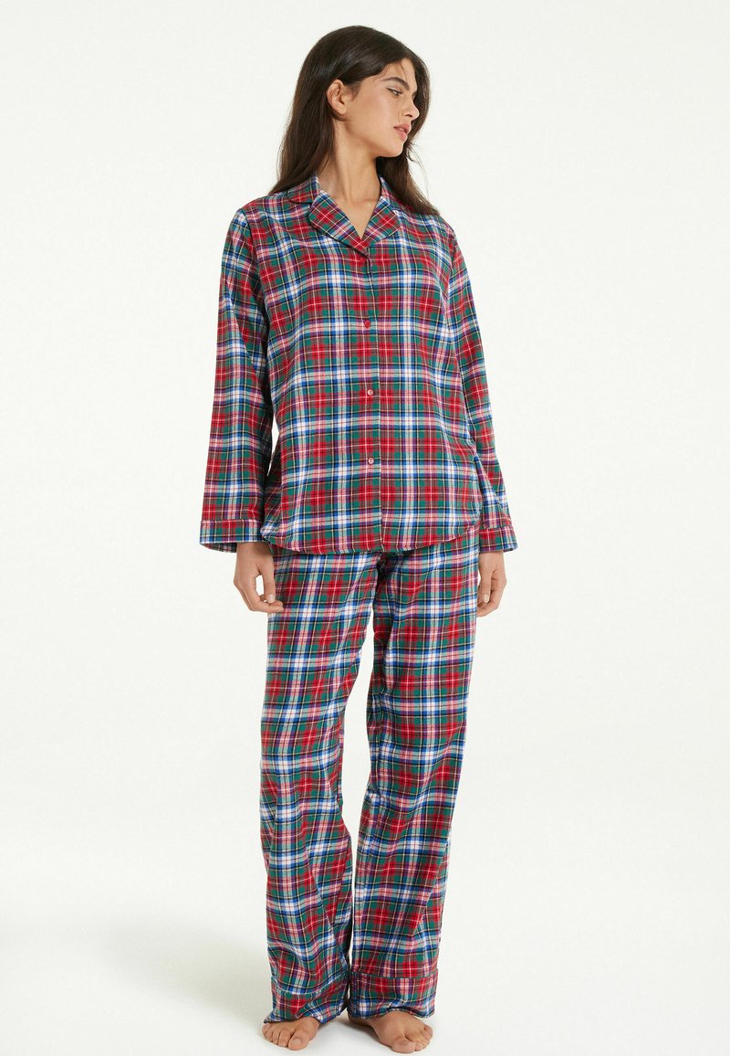 Tezenis SET - Piżama/czerwony melanż - Zalando.pl