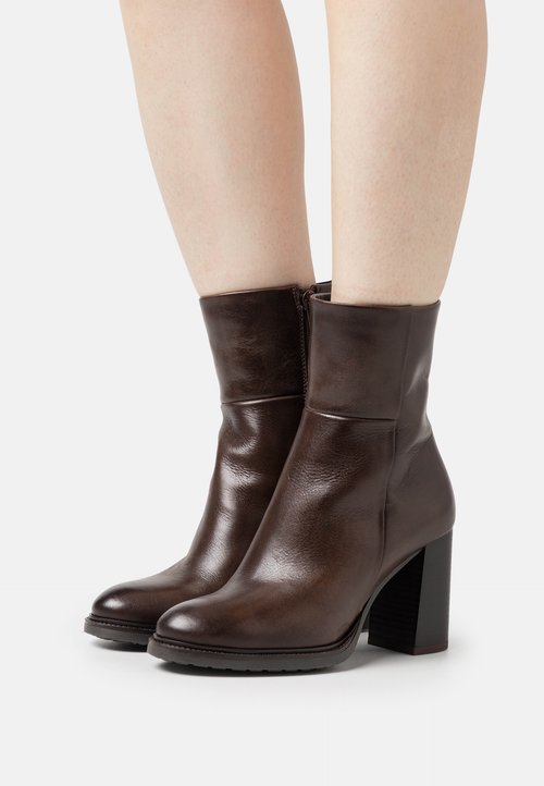 Marco Tozzi Platform-saappaat - chestnut/ruskea - Zalando.fi
