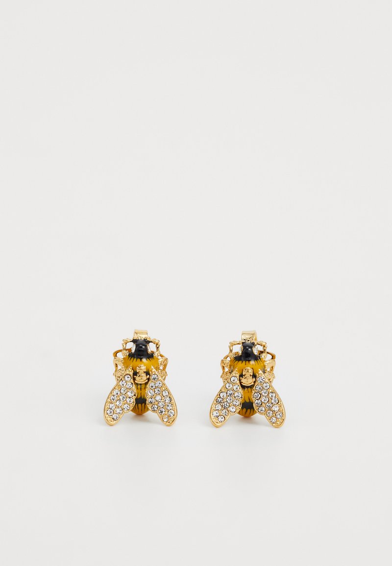 Vivienne Westwood BUMBLE BEE EARRINGS - Earrings - gold-coloured/white/black/yellow/gold ...