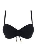Chantelle INSPIRE HALF CUP MEMORY BRA - Horní díl bikin - black/černá ...