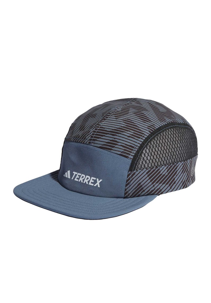 Adidas Terrex TERREXT HEAT RDY 5PANEL GRAPHIC - Cap - steel/black/blue ...