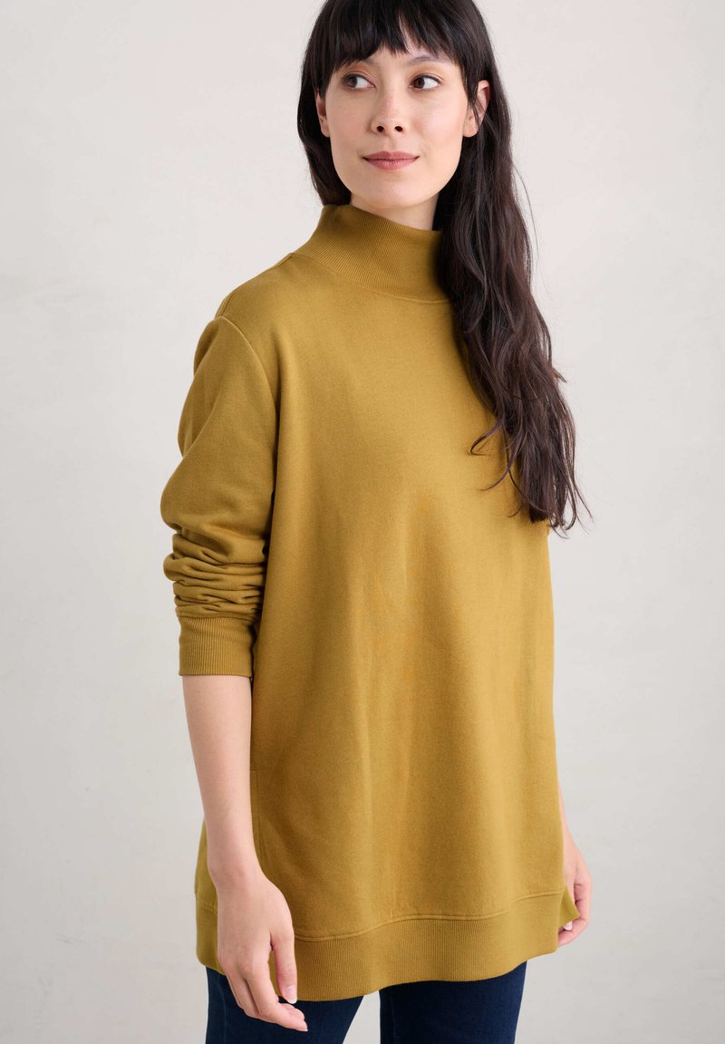 Seasalt Cornwall BREMBLE - Sweatshirt - yellow kelp/gelb - Zalando