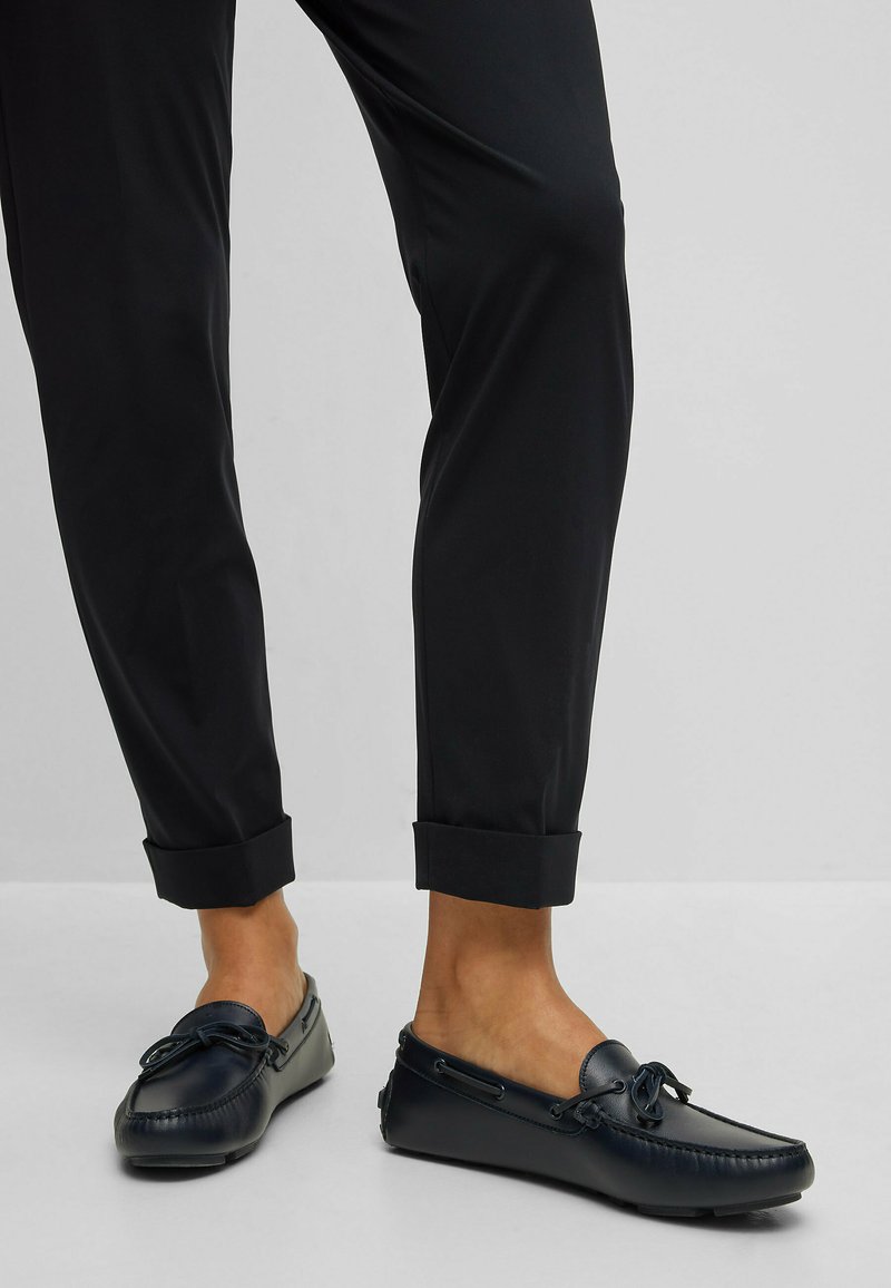 BOSS EVE DRIVER - Mokassin - dark blue one/dunkelblau - Zalando.de