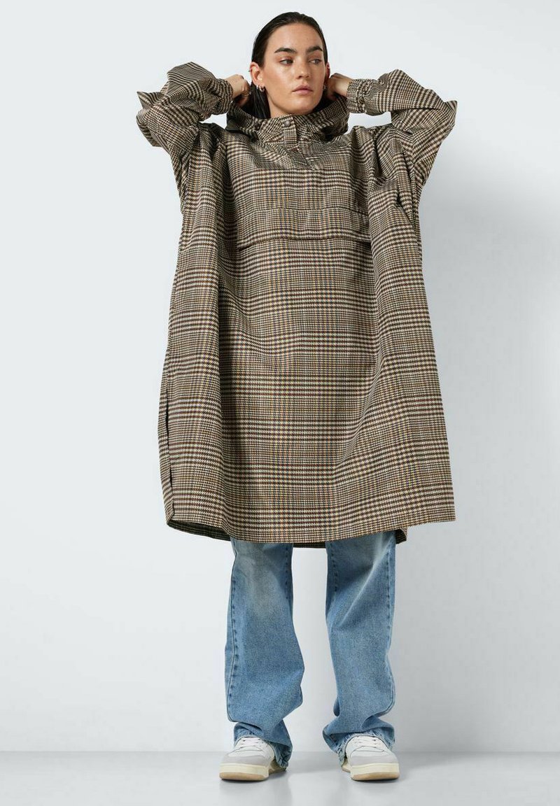 Noisy May Print - Parka - sugar swizzle/beige - Zalando