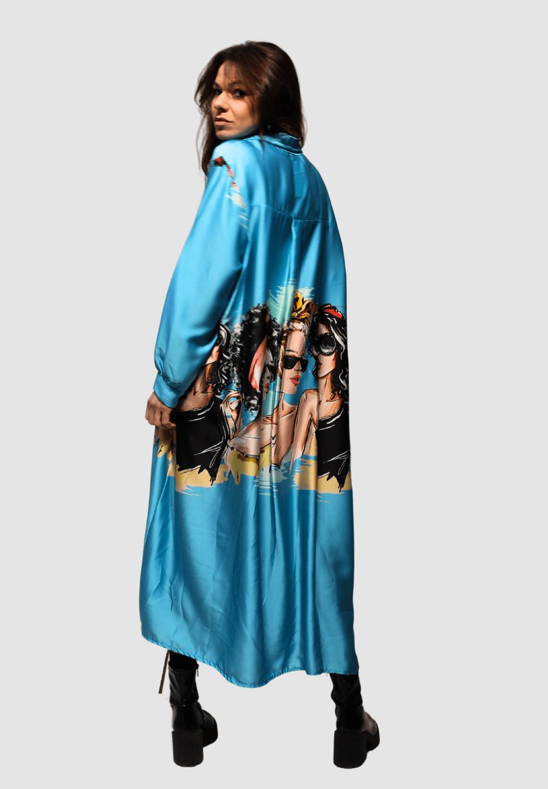 ANANY Vestido largo - azul - Zalando.es