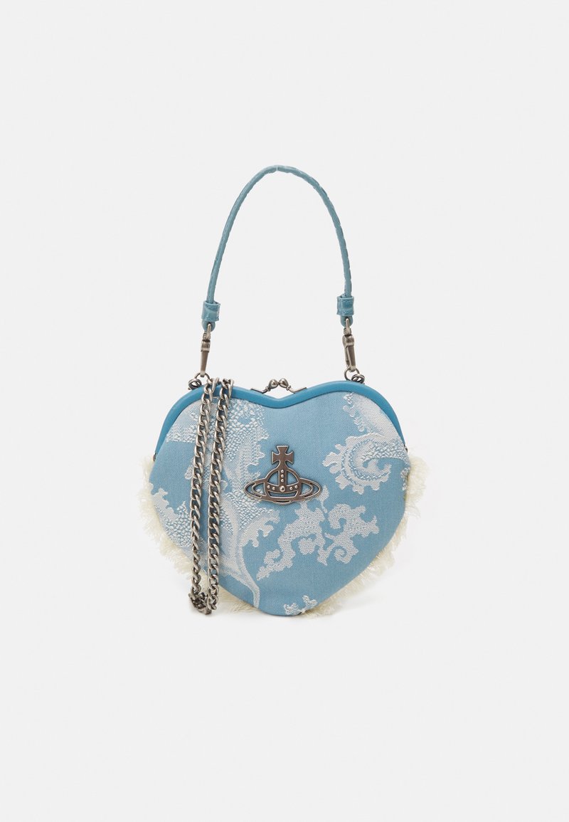 Vivienne Westwood BELLE HEART FRAME - Handtasche - blue coral/hellblau ...