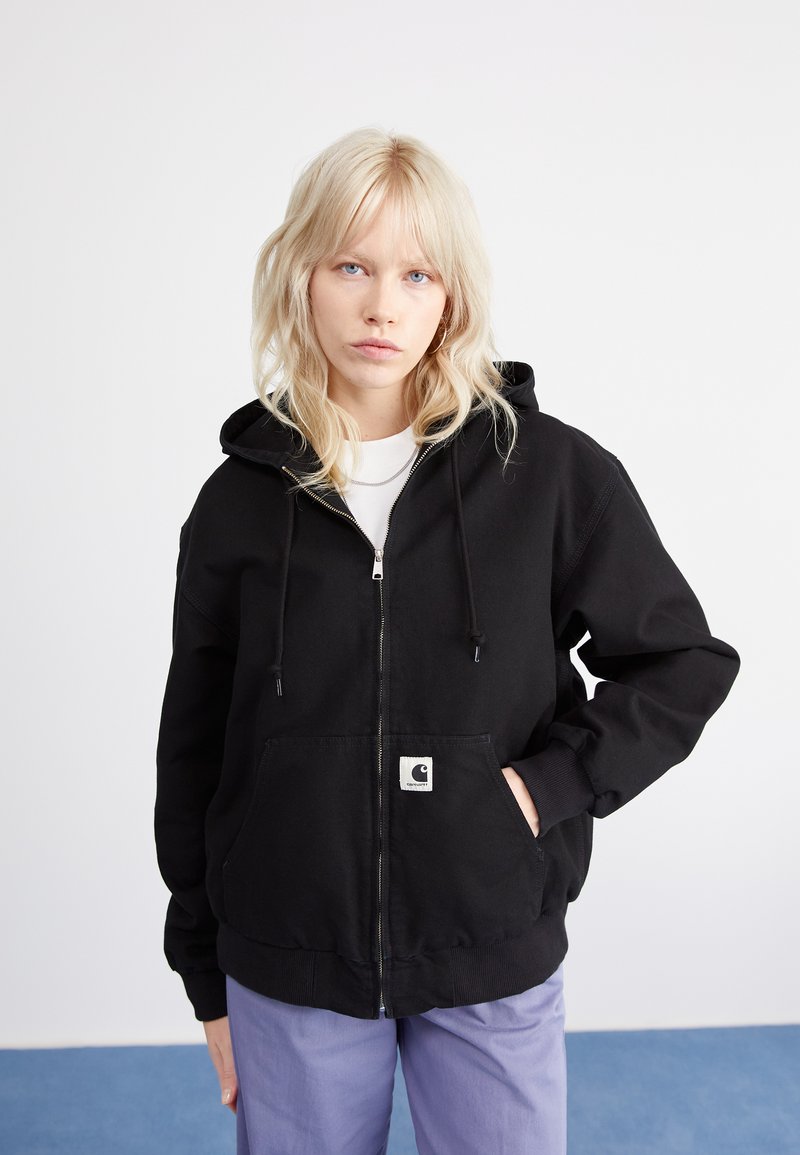 Carhartt WIP ACTIVE JACKET - Chaqueta fina - black/negro - Zalando.es