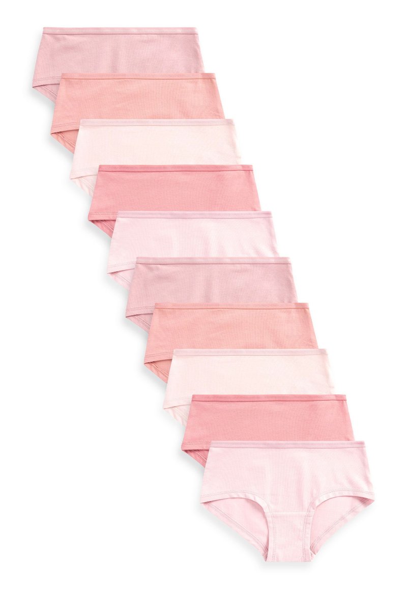 Next 10 Pack Hipster Slip Pink Elastic Trimpink Zalandode