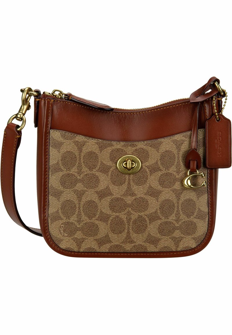 COACH CHAISE SIGNATURE - Umhängetasche - tan rust/braun - Zalando.ch