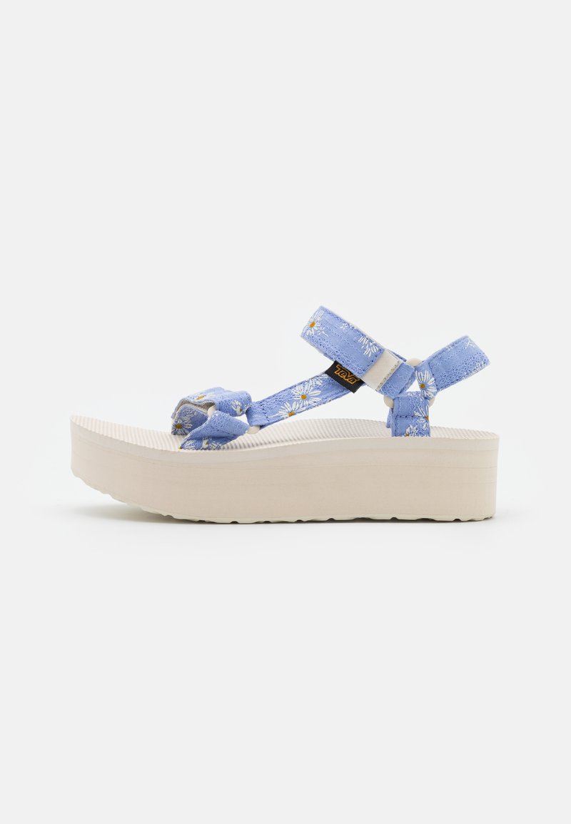 Teva FLATFORM UNIVERSAL GLORIOSA - Walking sandals - periwinkle/light ...