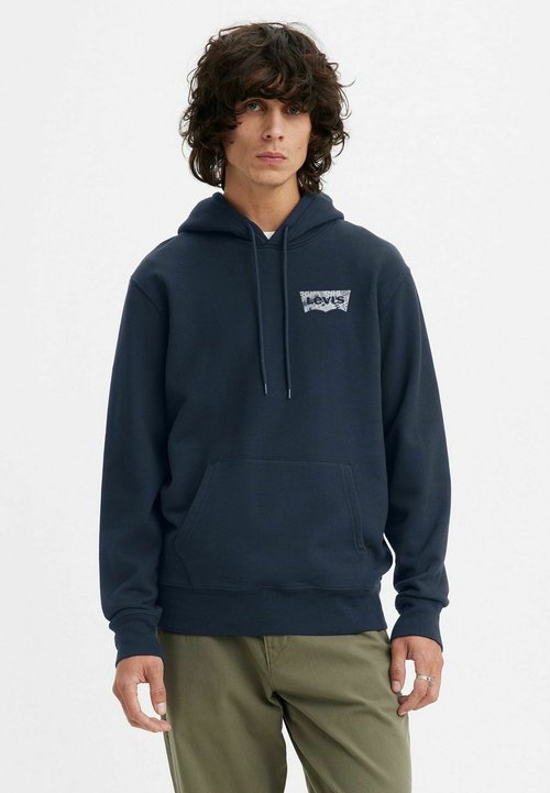 Levi's® RELAXED GRAPHIC CREW - Collegepaita - chrome headline crew ...