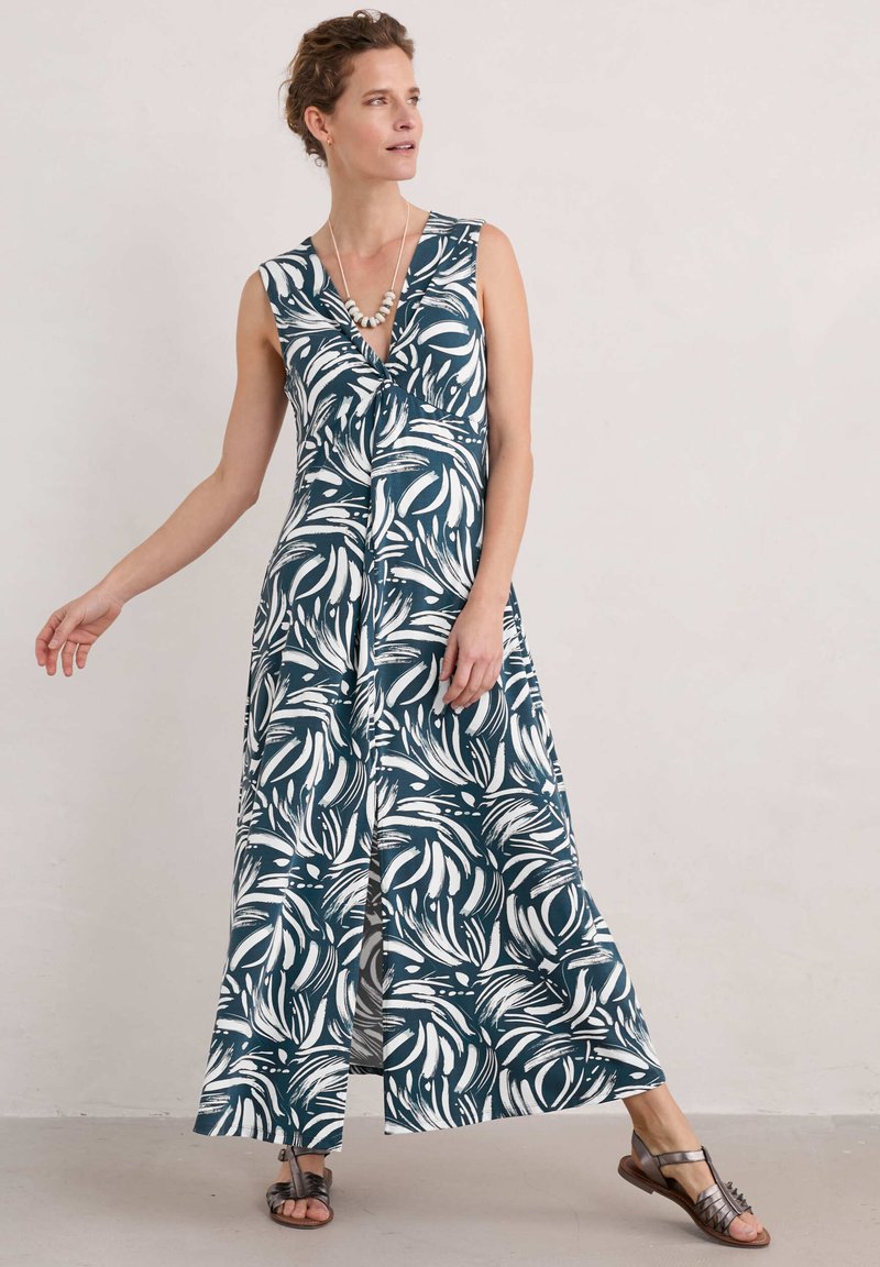 Seasalt Cornwall Robe longue - dune marks pool blue/bleu - ZALANDO.BE